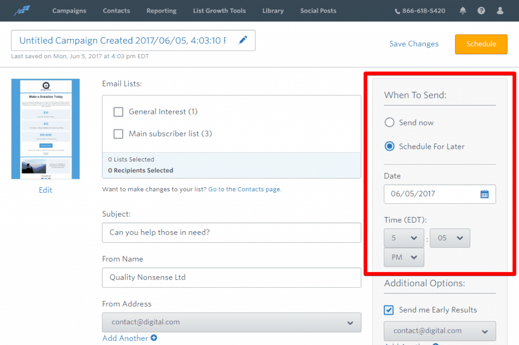 معرفی نرم افزار Constant Contact ایمیل مارکتینگ