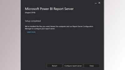 آموزش نصب و راه اندازی power bi report server